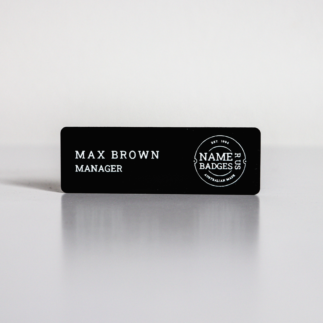 Personalised Name Badges | Fast Turnaround, Australian Made – Name ...
