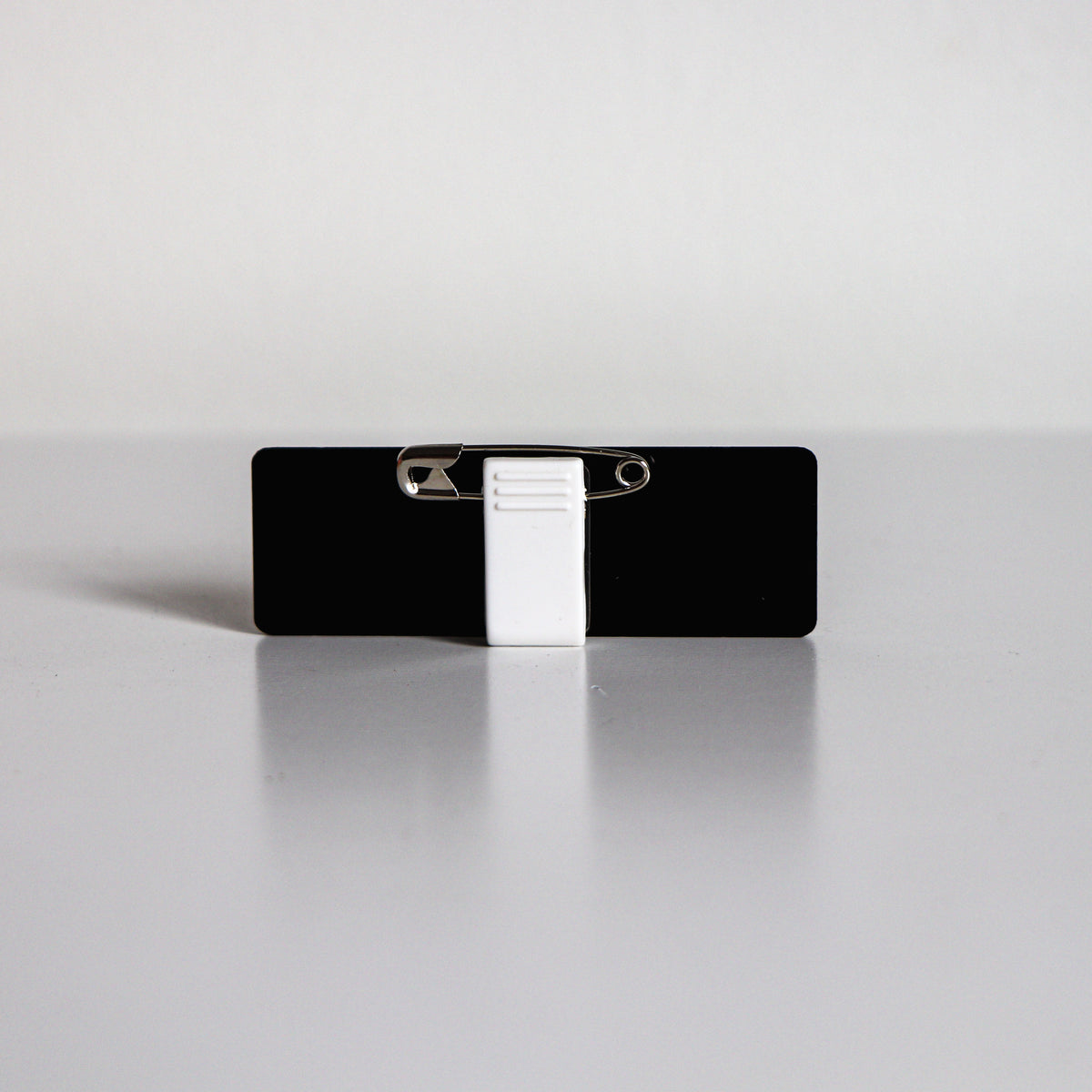 Name Badge with Your Logo & Clip Attachment – Name Badges R Us