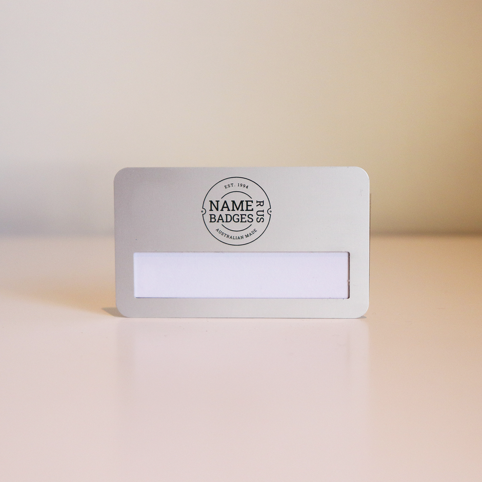 Australian Made Name Badges with Logos – Name Badges R Us